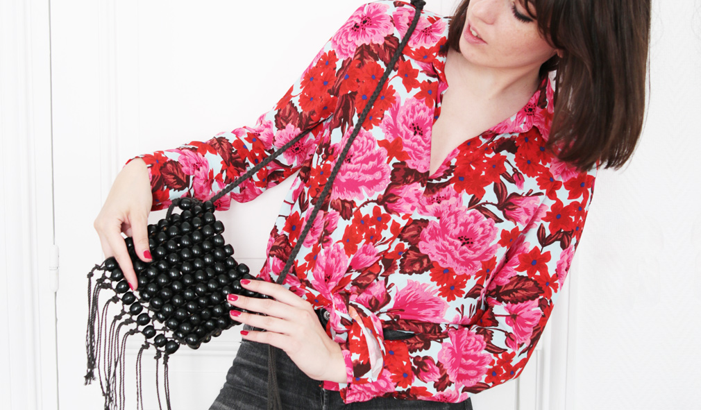 DIY mode : Un sac en perles et macramé