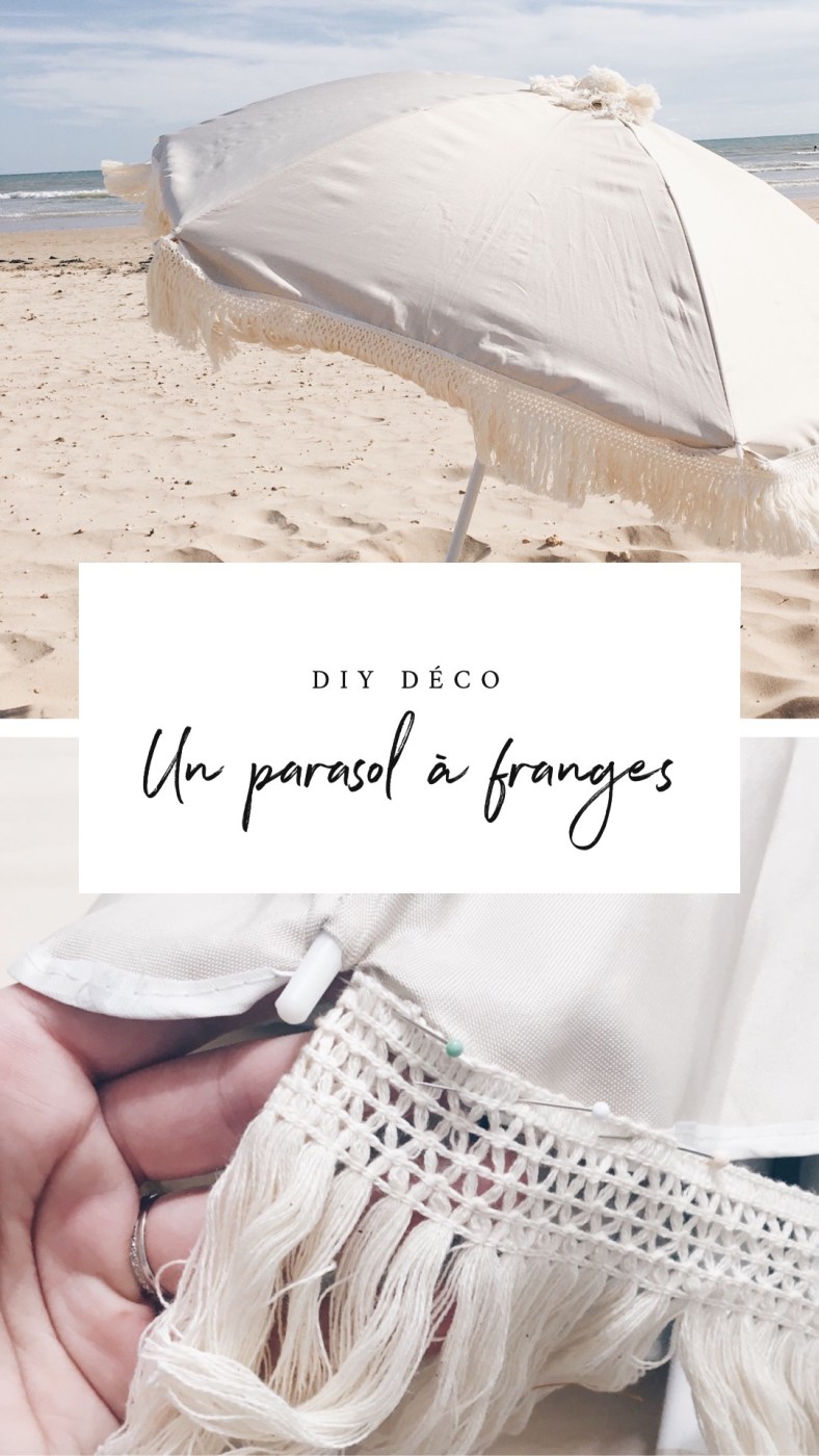 DIY un parasol à franges
